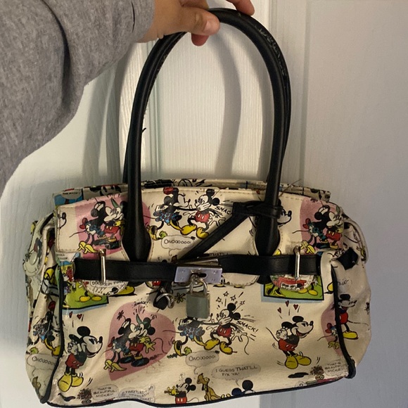 Disney | Bags | Vintage Cartoon Mickey Mouse Purse | Poshmark